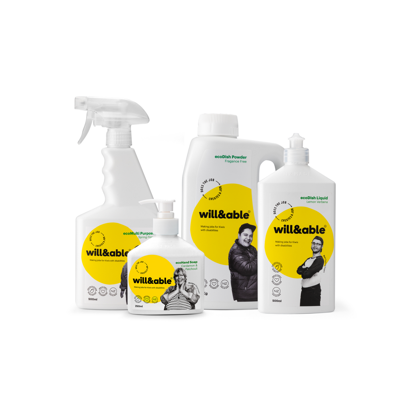 all products– Will & Able