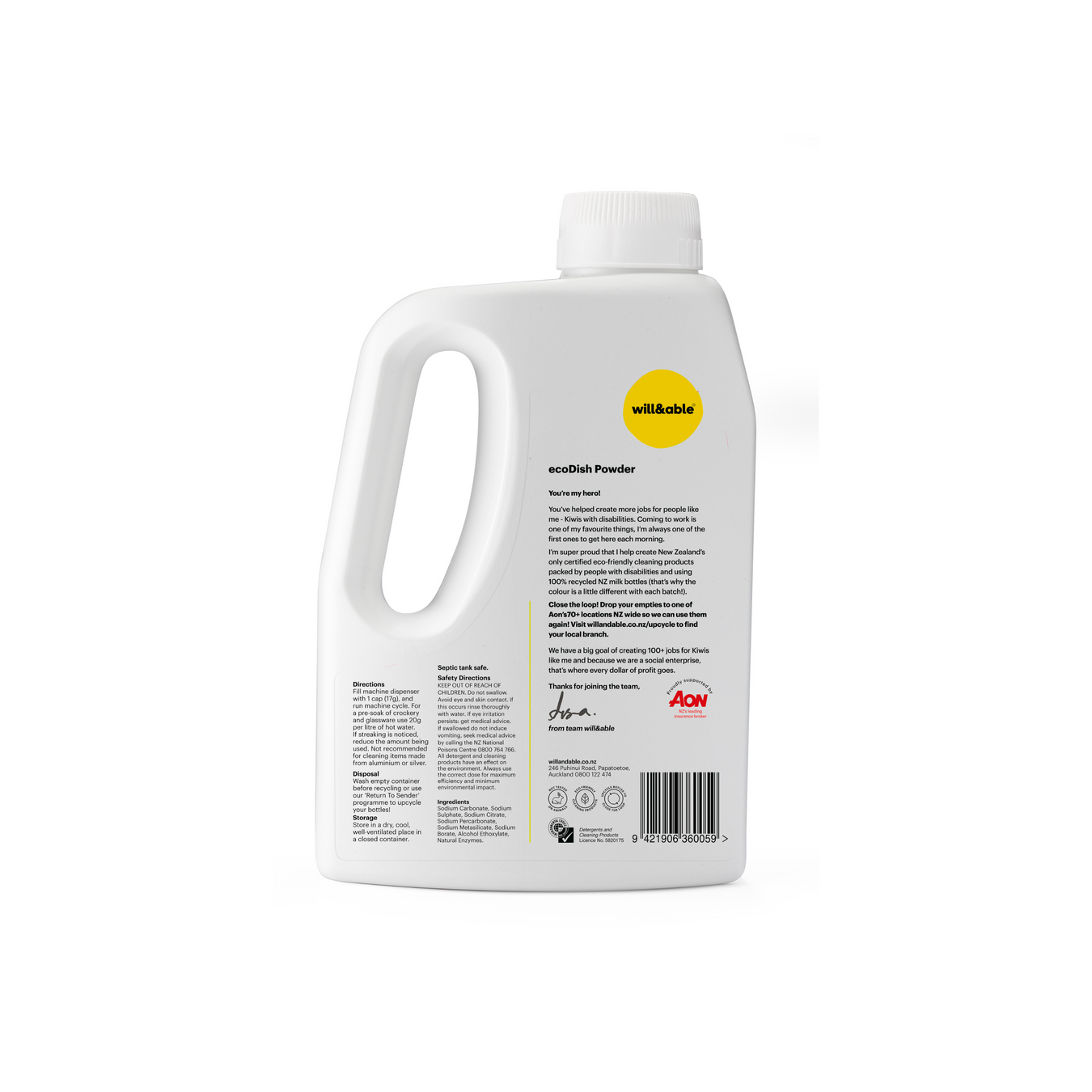 Products– Will & Able